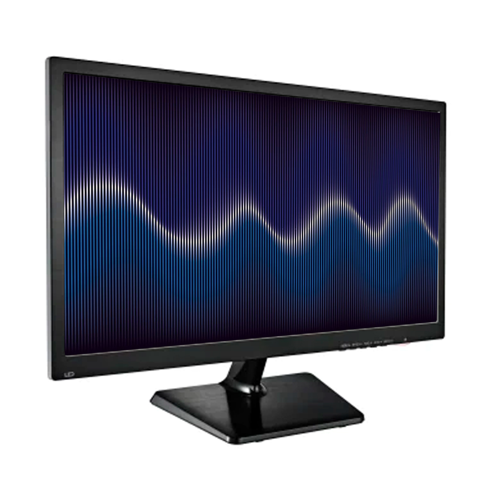 Monitor HP 19M37D 19" Wide Base Fixa VGA/DVI 1366x768 Led