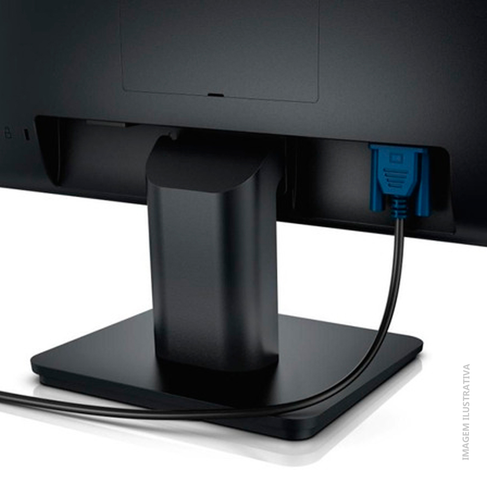 Monitor 19" Dell E1914HC Widescreen Base Regulável VGA 1366x768